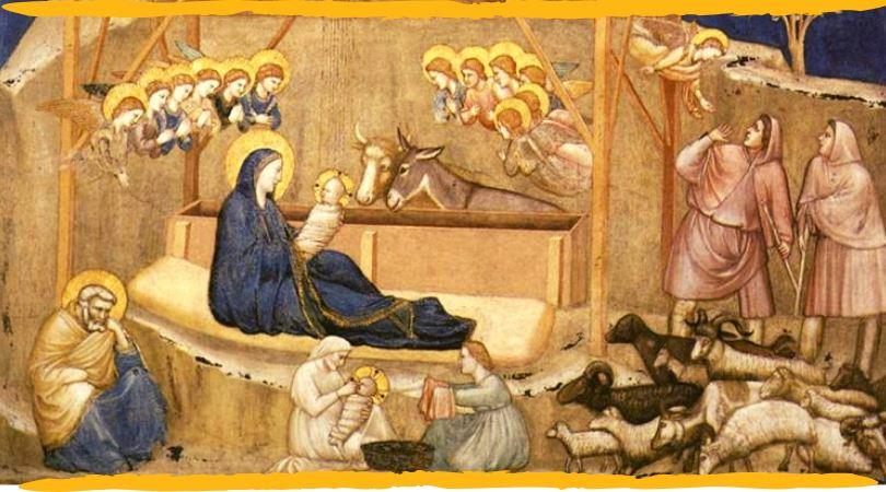 Portada De La Cronología De La Escena De La Natividad